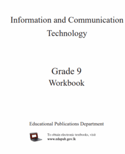 Grade 09 Information And Communication Technology Workbook | English ...