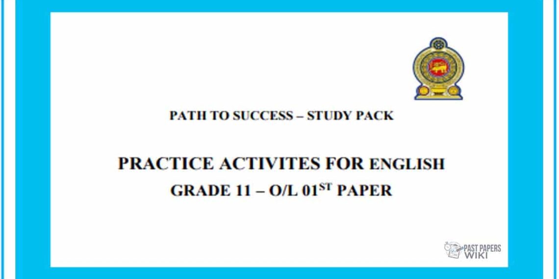 Grade 11 Study Pack - English | Past Papers WiKi