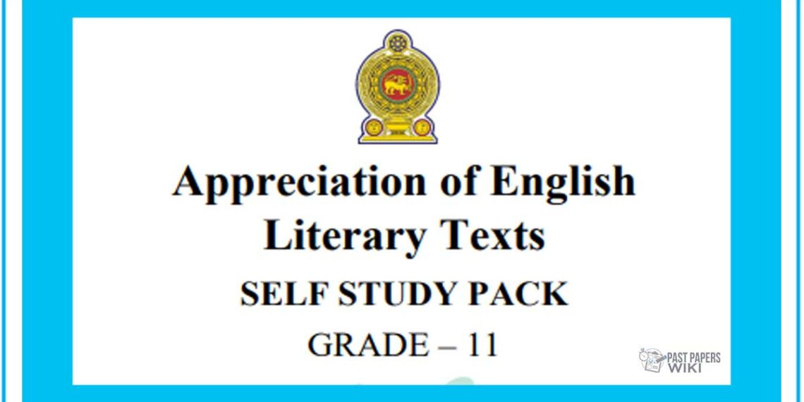Grade 11 Study Pack - English Literature (01) | Past Papers WiKi