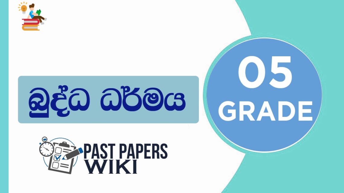 Grade 05 Buddhism - Past Papers WiKi