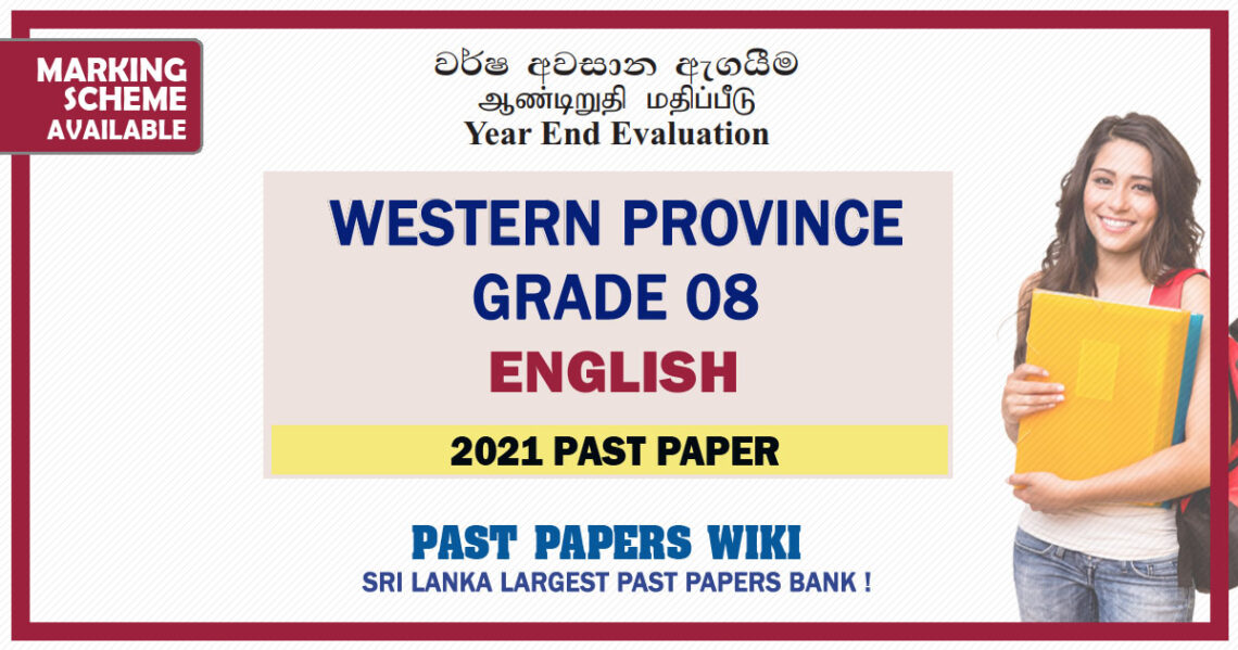 Grade 08 English Term Test Papers - Past Papers WiKi