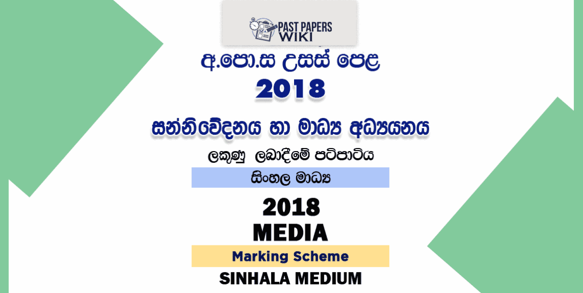 A/L Communication and Media Studies - Past Papers wiki