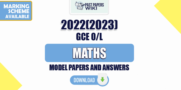 2022(2023) O/L Science Model Papers with Answers