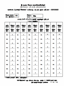 2021 A/L Chinese Marking Scheme - Past Papers WiKi