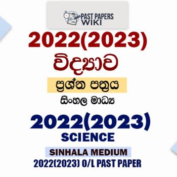 2022(2023) O/L English Past Paper and Answers