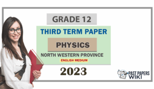 Grade 12 Physics Term Test Papers - Past Paper WiKi